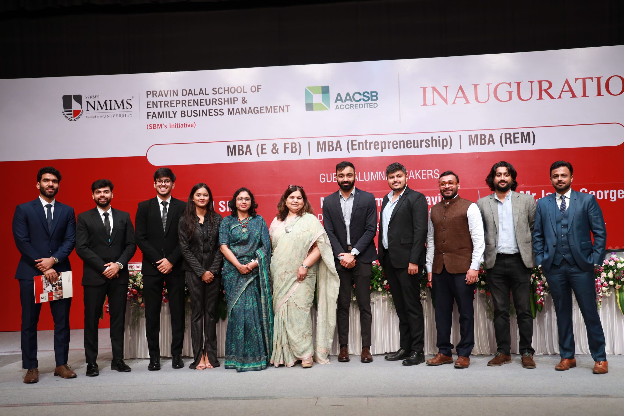 NMIMS PDSE&FBM Welcomes New MBA Batch with Inspiring Inauguration Ceremony and Immersive Orientation