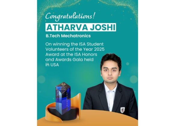 Engineering Colleges in India: NMIMS MPSTME Student Atharva Joshi Wins ISA Student Volunteer of ...