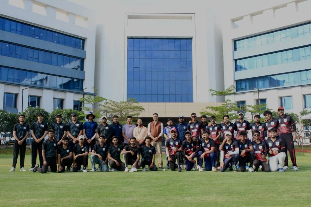 NMIMS Indore Hosts Triangular T20 Cricket Series